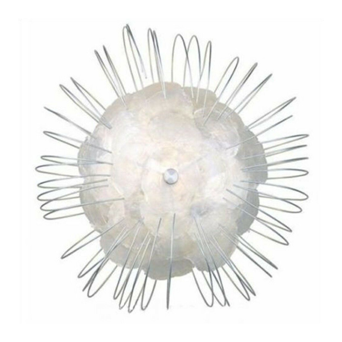 EGLO Edi Light 52192 Toxic Wandleuchte Sonne E27 max. 60W Ø350mm Kalk ...